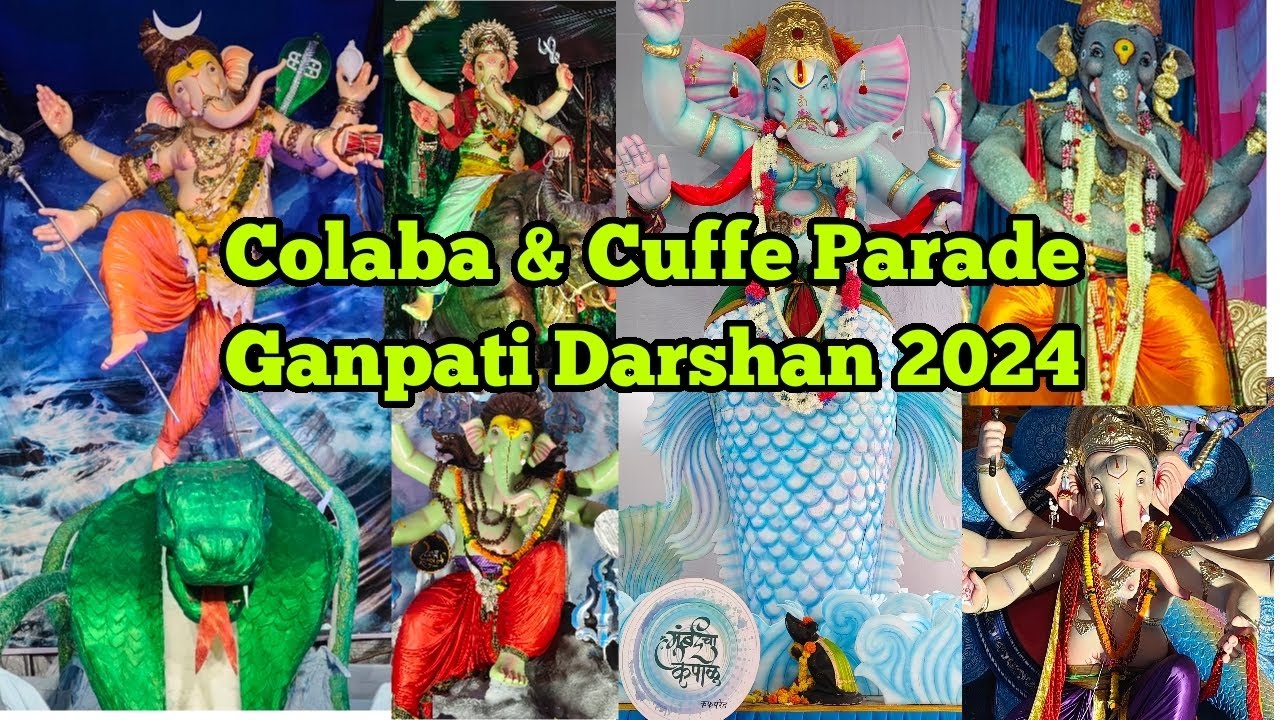 Colaba & Cuffe Parade Ganpati Darshan | Biggest Ganesh Idols | Yuvraaj ...