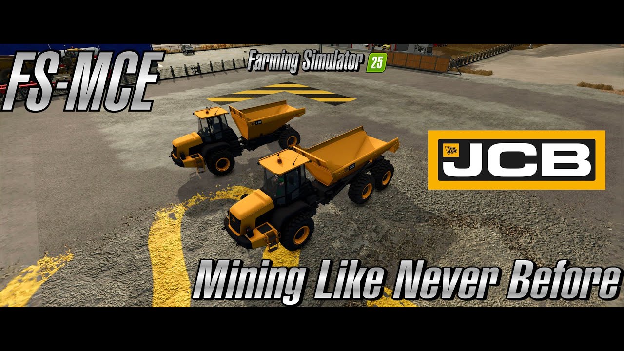 FS25 MCE | New MOD JCB 718/722 Dumper Pack - YouTube