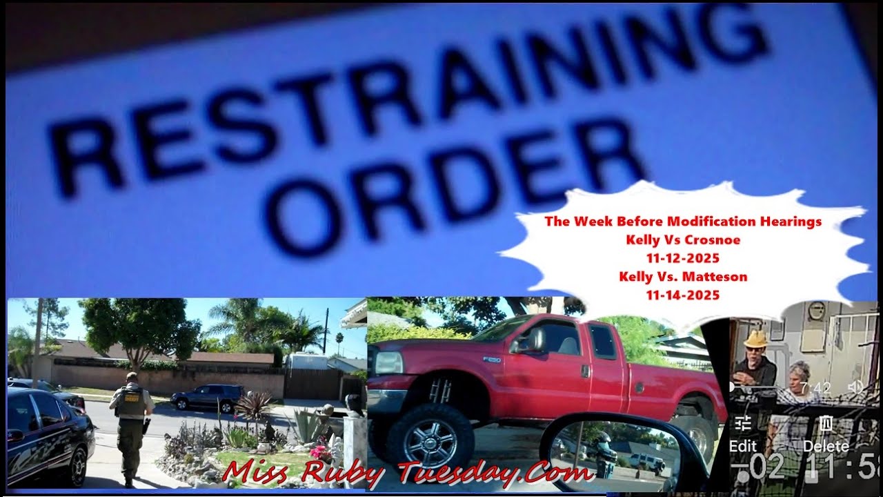 Miss Ruby Tuesday- The Week Before The Modification Hearings... - YouTube