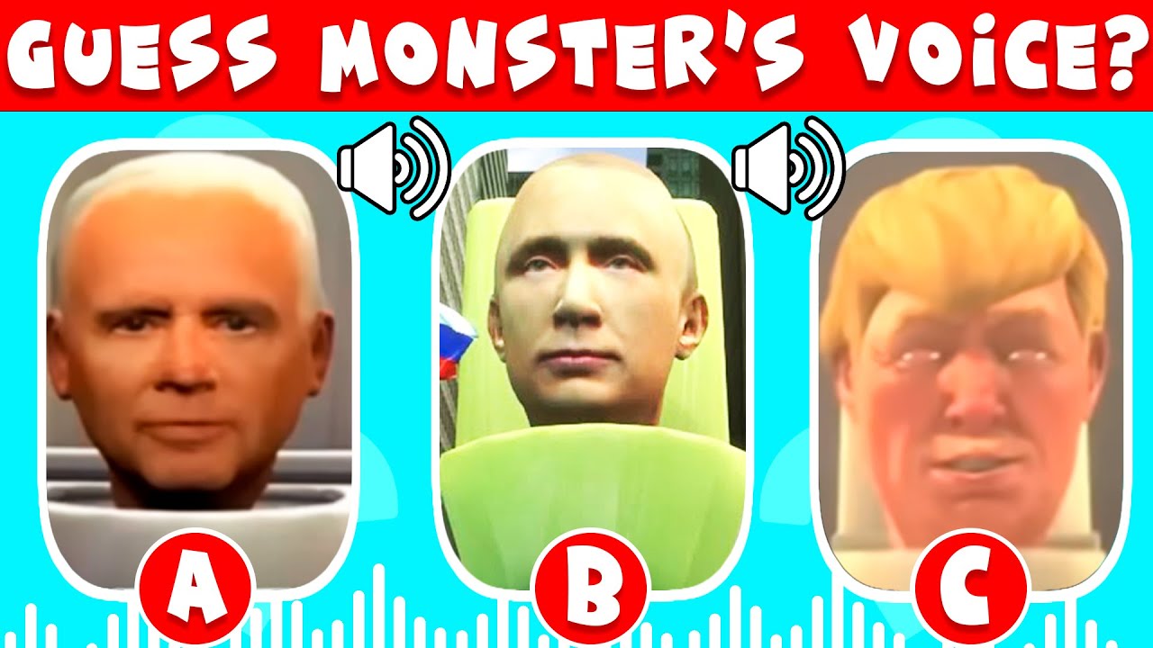 Guess SKIBIDI TOILET PRESIDENTS #3 | Skibidi Toilet Meme, Season 1-52 ...