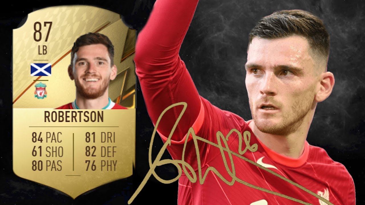 ROBERTSON 87 FIFA 22 PLAYER REVIEW I FIFA 22 ULTIMATE TEAM - YouTube