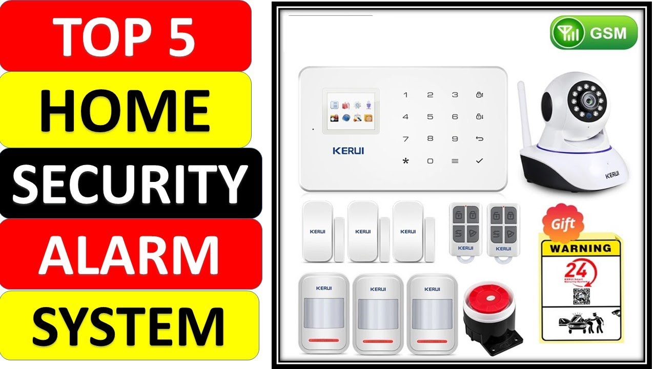 Top 5 Home Security Alarm System Review in 2021 - YouTube