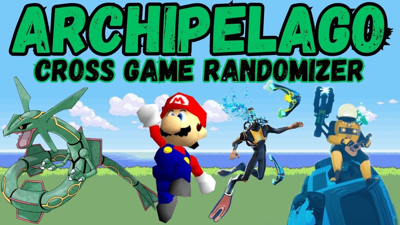 4 GAMES, 1 RANDOMIZER! Archipelago Randomizer - YouTube