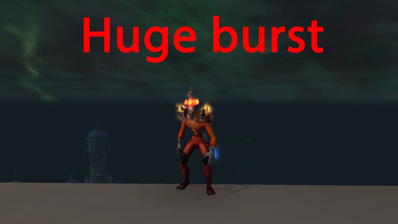 Huge burst - Fire mage pvp - Shadowlands 9.1.5 - YouTube