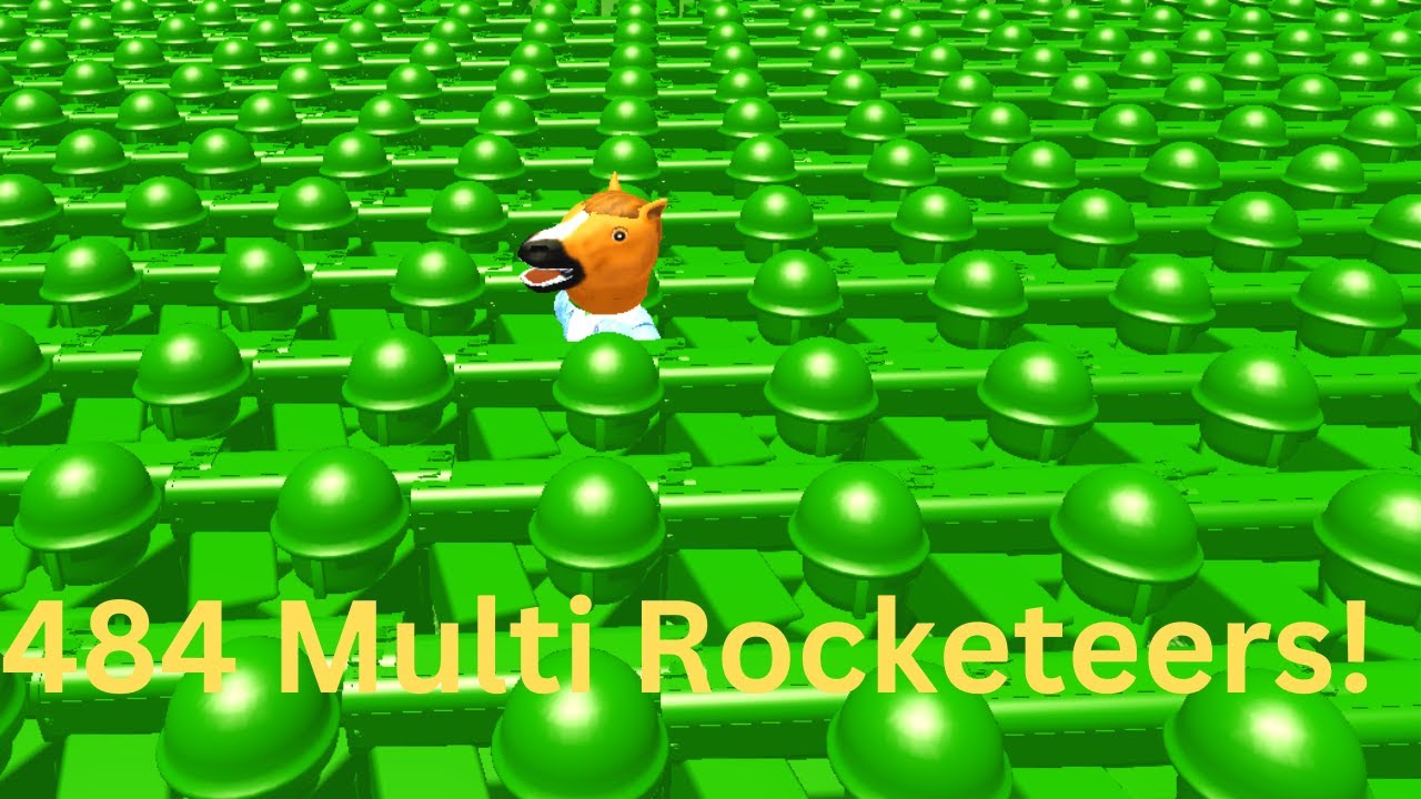 Can 484 Mutli Rocketeers beat Endless Mode in Toy Defense Roblox? - YouTube