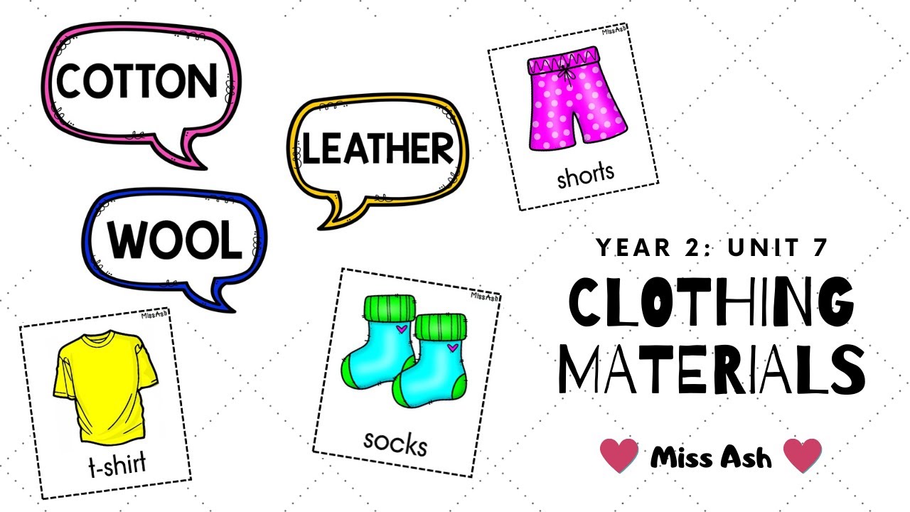 Y2 Intro to Clothing Materials - YouTube