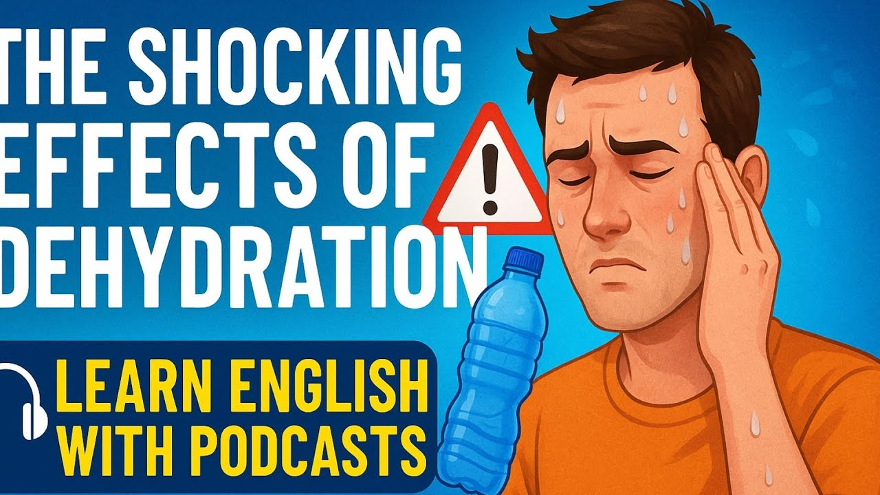 Learn English with Podcasts 🎧 | The Shocking Effects of Dehydration ...