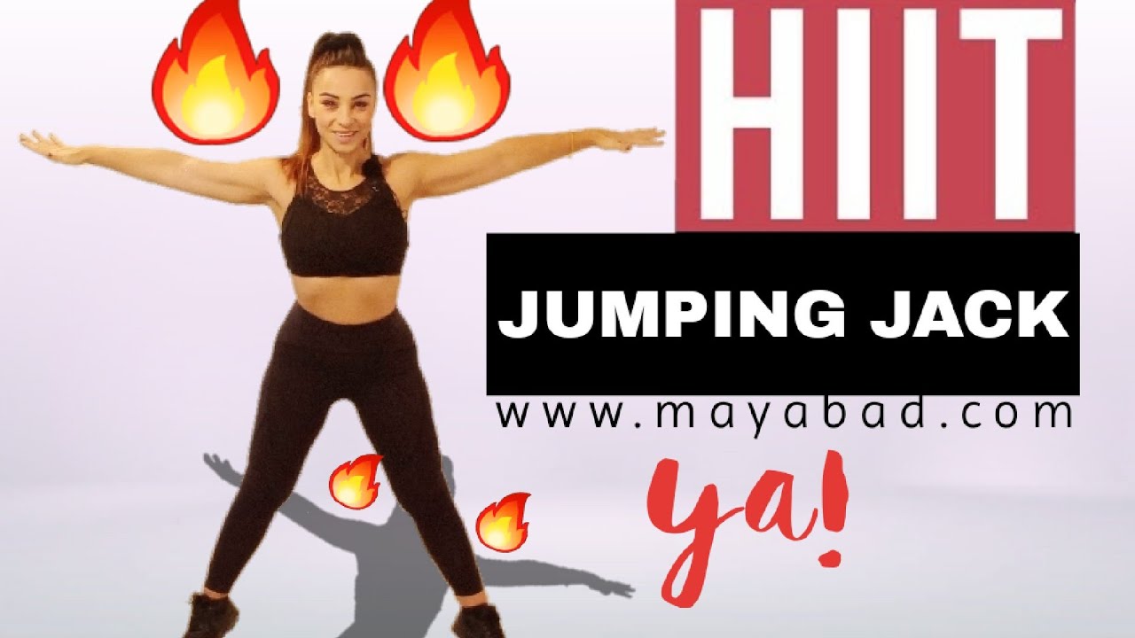1281 🔥 HIIT CARDIO con JUMPING JACKS - YouTube