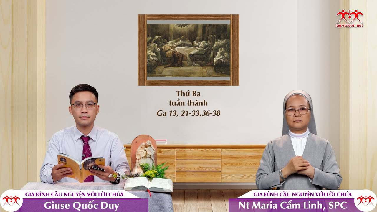 BÓNG ĐÊM TỘI LỖI - Thứ Ba tuần thánh (Ga 13, 21-33.36-38) - YouTube