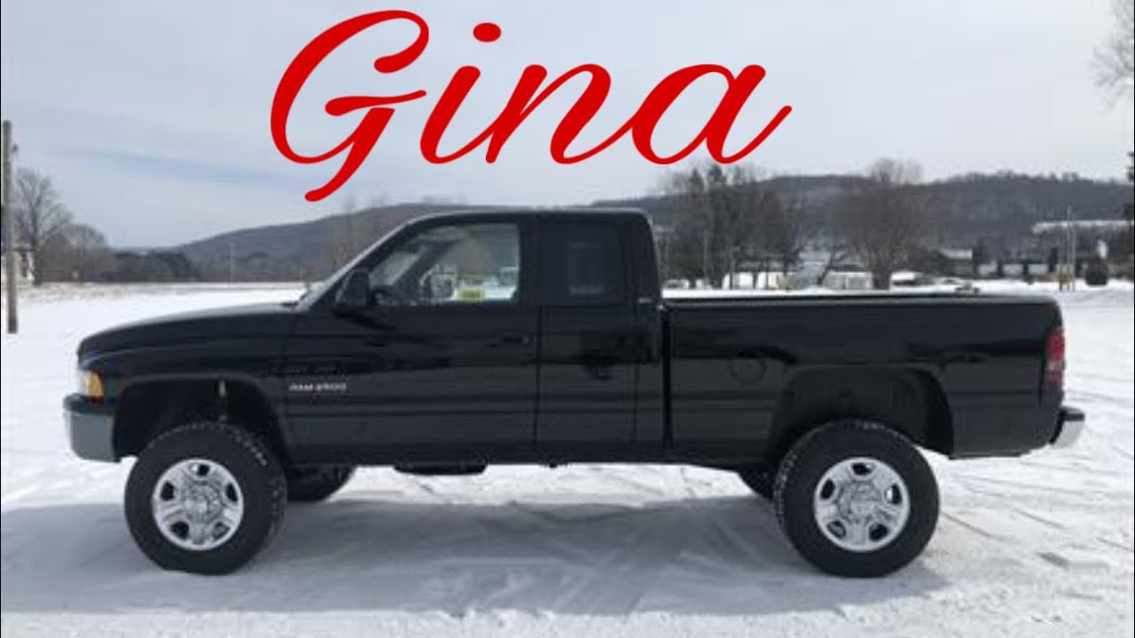 “Gina” dodge ram 2500 quad cab short bed 5 speed cummins 24v diesel ...