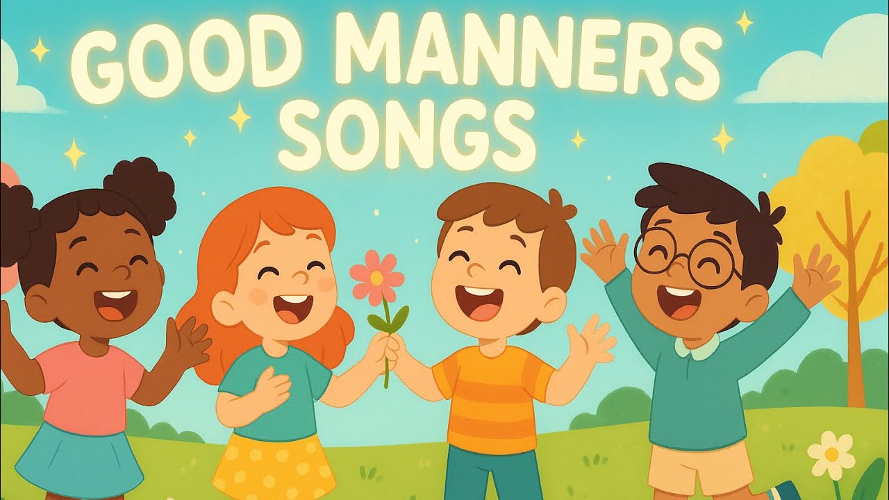 Fun Songs Teaching Kids Kindness, Respect & Good Habits 🌟⭐️💫 - YouTube