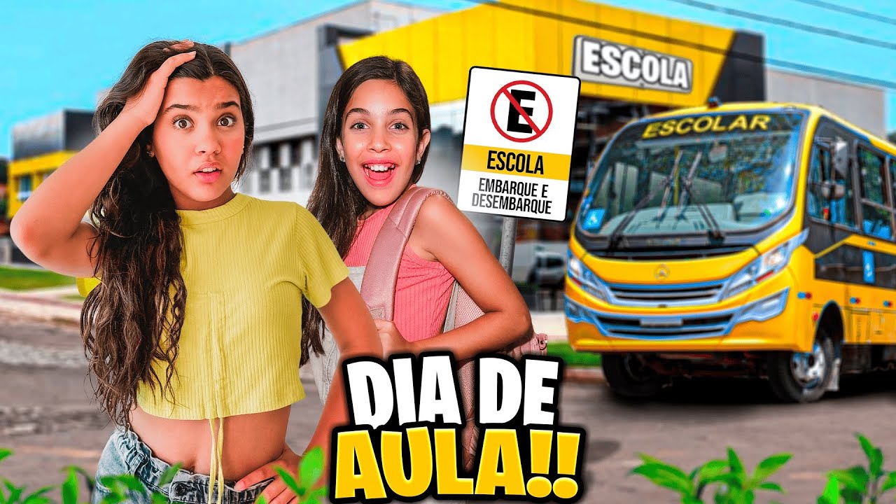O QUE MANU E LORENA FAZEM 24H EM UM DIA DE IR PARA A ESCOLA *QUEM SE DIVERTIU MAIS ? - YouTube