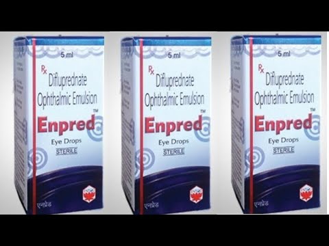 Enpred eye drops use side effect dosage review in tamil - YouTube