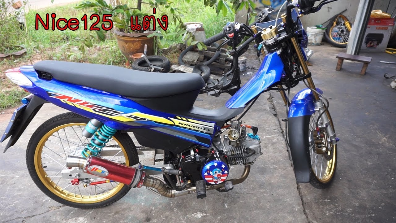 HONDA Nice 125 แต่งสวย | Che Chef - YouTube