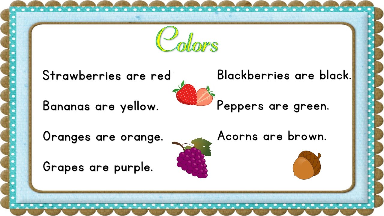 Easy reading for kids | improve reading skill for kids. - YouTube