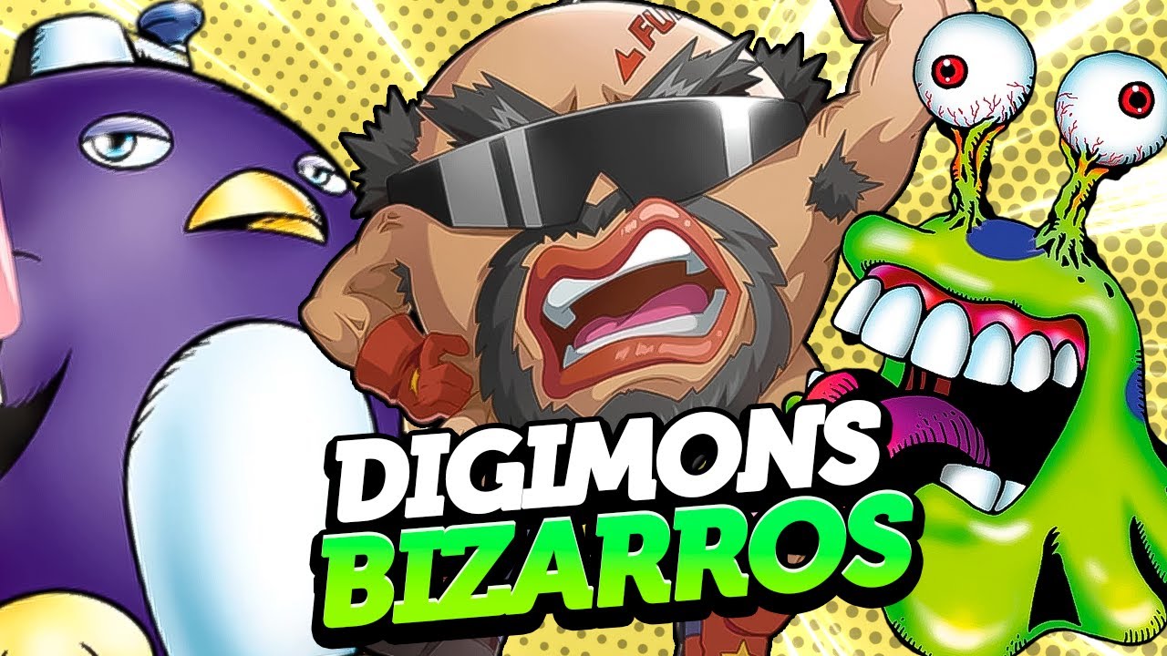OS DIGIMONS MAIS BIZARROS DE TODOS - YouTube