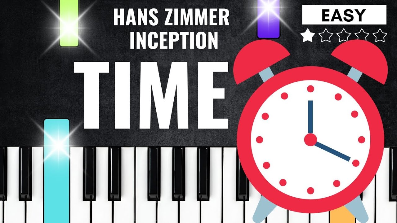 Hans Zimmer - Inception - Time | EASY PIANO TUTORIAL FOR BEGINNERS ...
