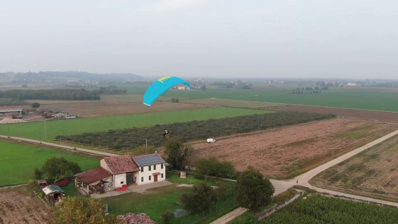 Volo in Paramotore con Drone Mavik 2 - YouTube