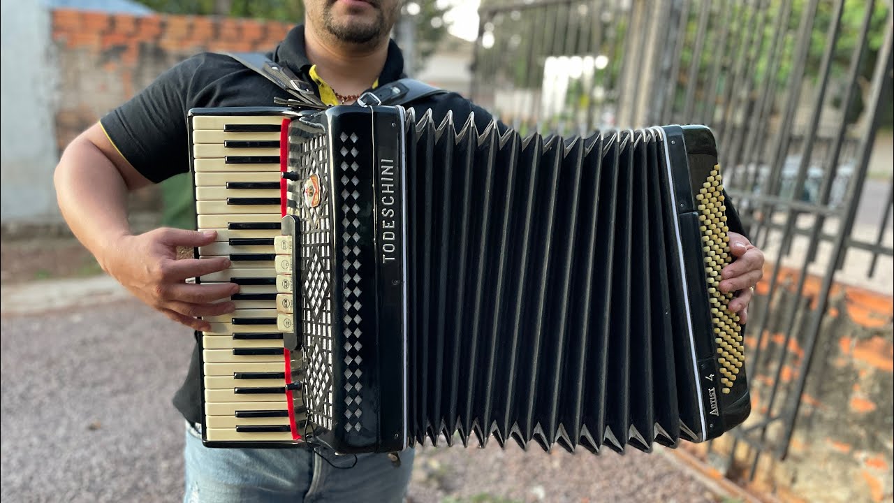 Acordeon Todeschini Artist 4 Selo Verde 120 12999 Azs Captação Youtube