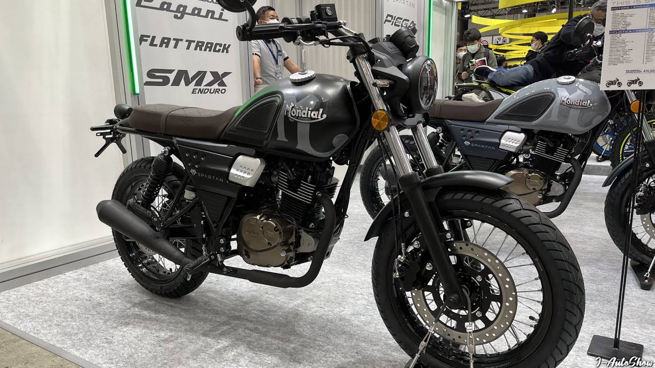 F.B MONDIAL SPARTAN125 EURO S FBモンディアル スパルタン125 - TOKYO MOTORCYCLE SHOW ...