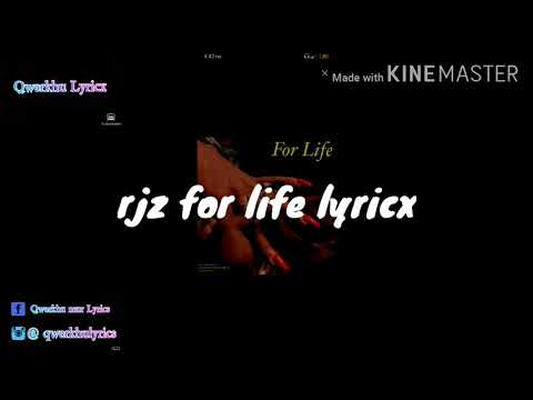 Rjz For life Lyricx Video