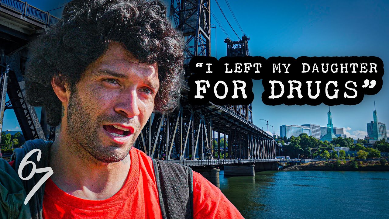 Portland Homeless Man Abandoned His Family for Drugs - YouTube