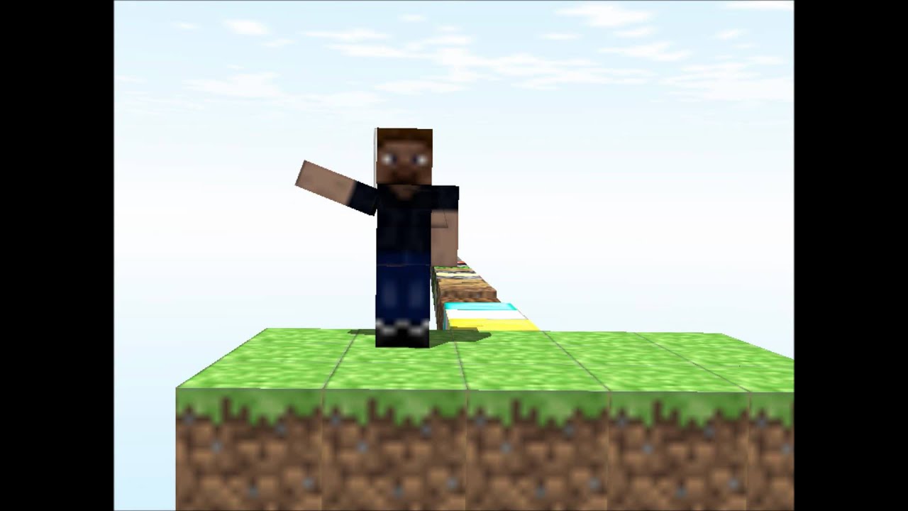 Minecraft Wave.My First Blender Minecraft Animation. - YouTube