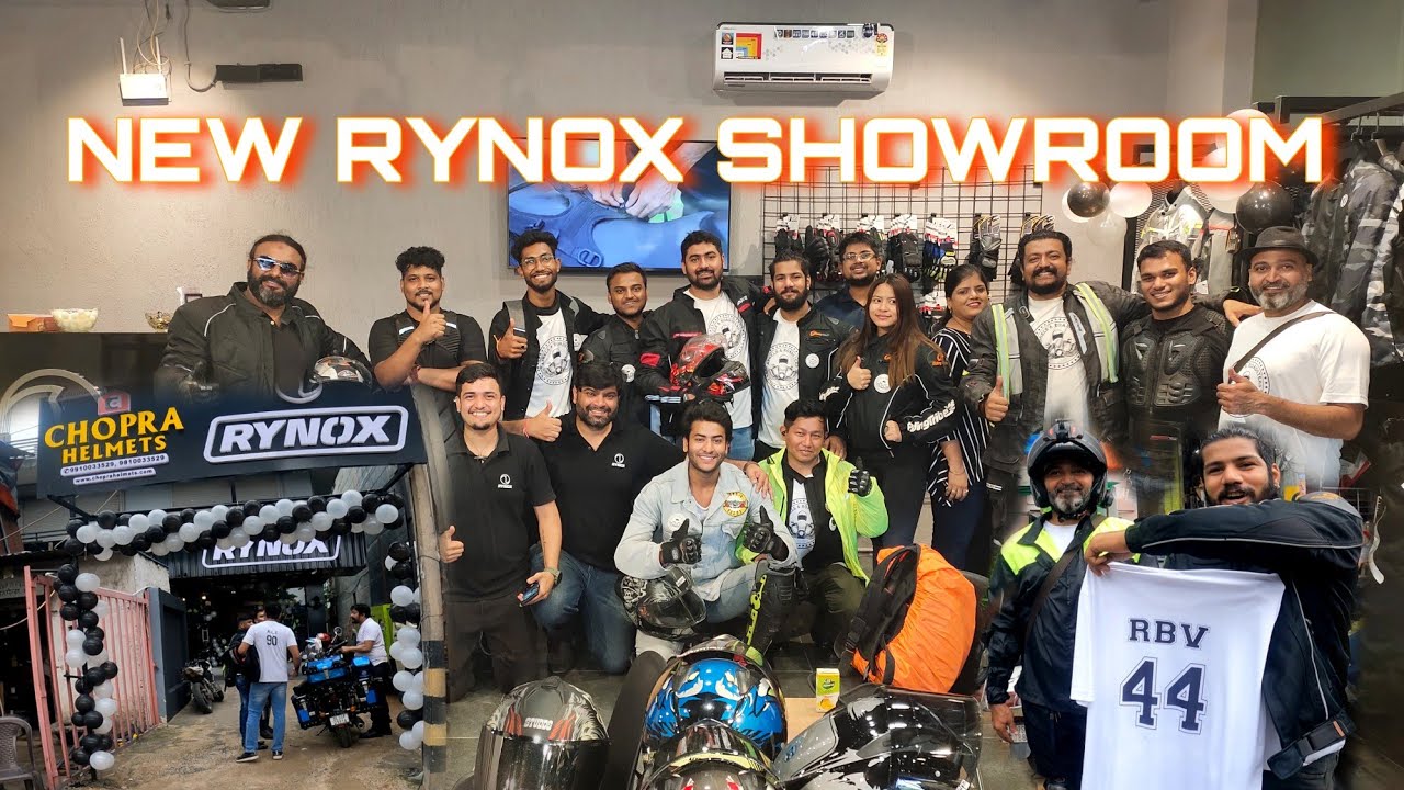 // CHOPRA HELMET// OPEN //🔥NEW RYNOX SHOWROOM🔥 - YouTube