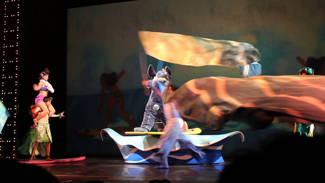 Golden Mickey (Ariel Part) at Disneyland Hongkong - YouTube