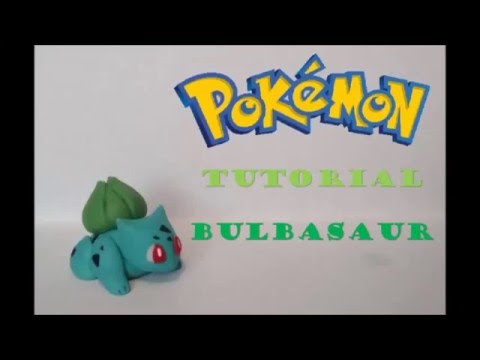 TUTORIAL BULBASAUR PORCELANA FRÍA / BULBASAUR POLYMER CLAY - YouTube