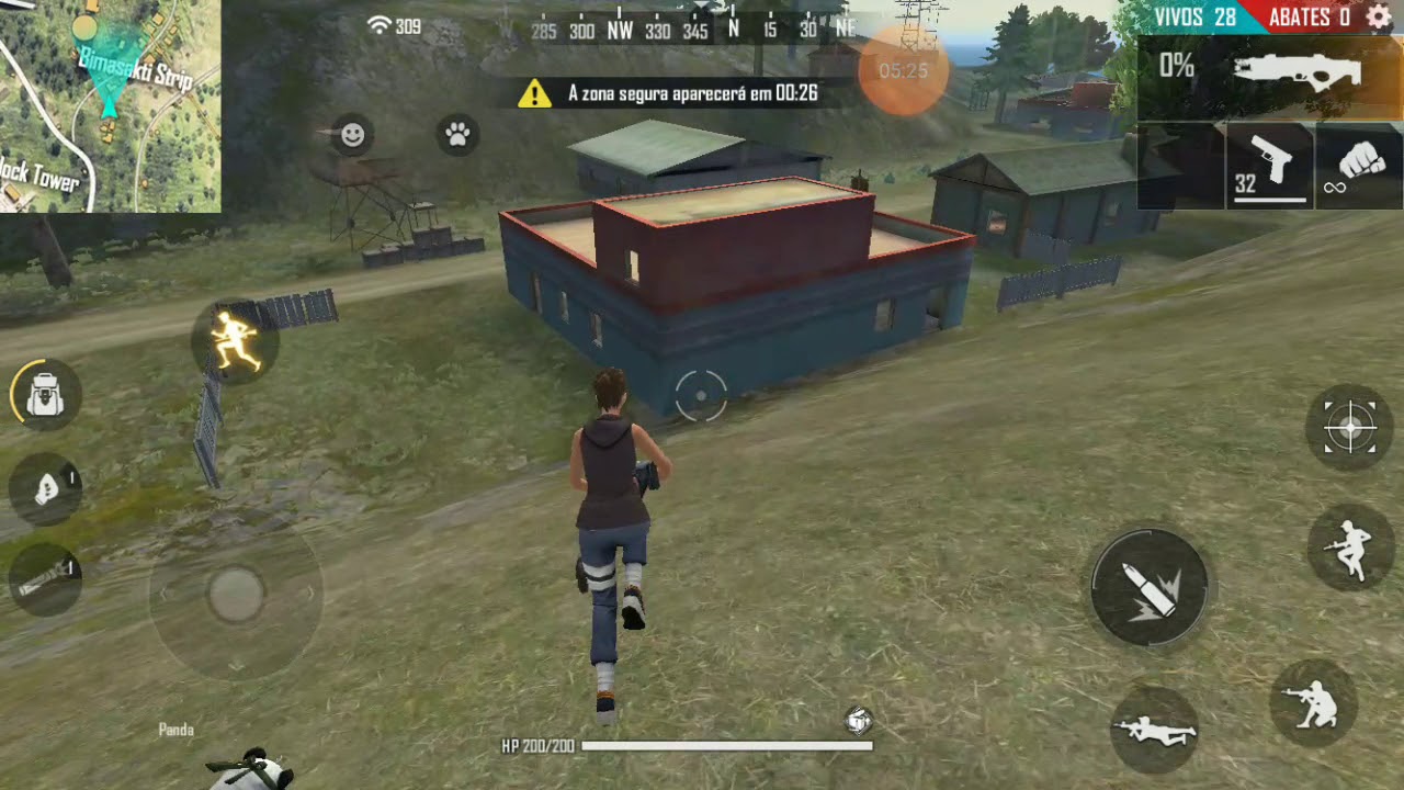 Aprendendo joga fre fire - YouTube