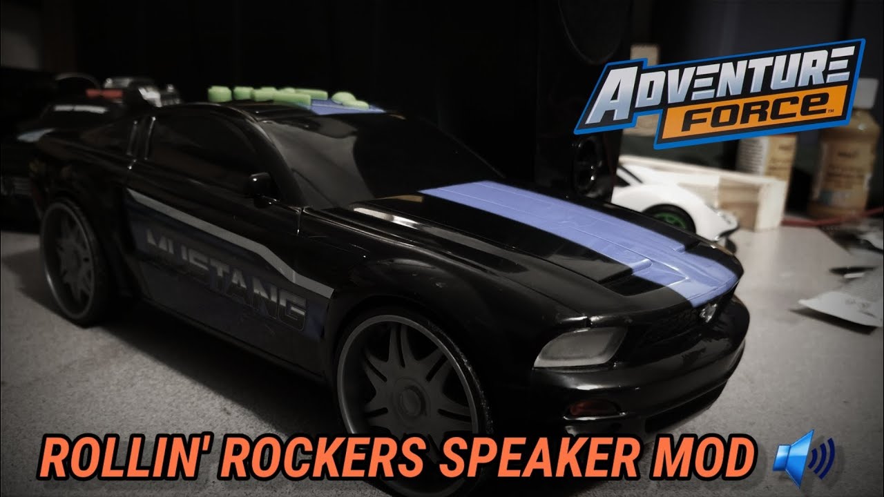 Speaker Mod | 2016 Adventure Force Rollin' Rockers Ford Mustang GT ...