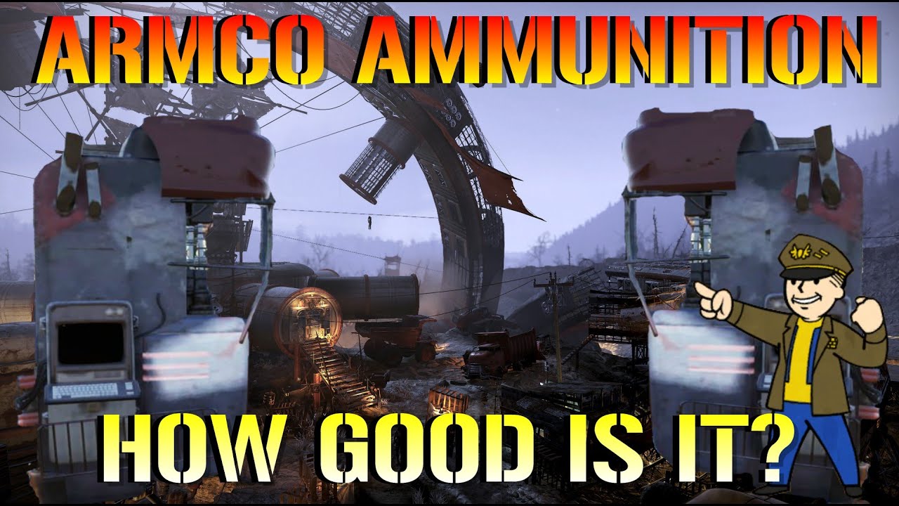Fallout 76: Wastelanders | How Good Is The Armco Ammunition Machine ...
