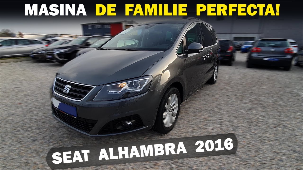 Seat Alhambra (Sharan) din Germania - Masina perfecta pentru familie si ...