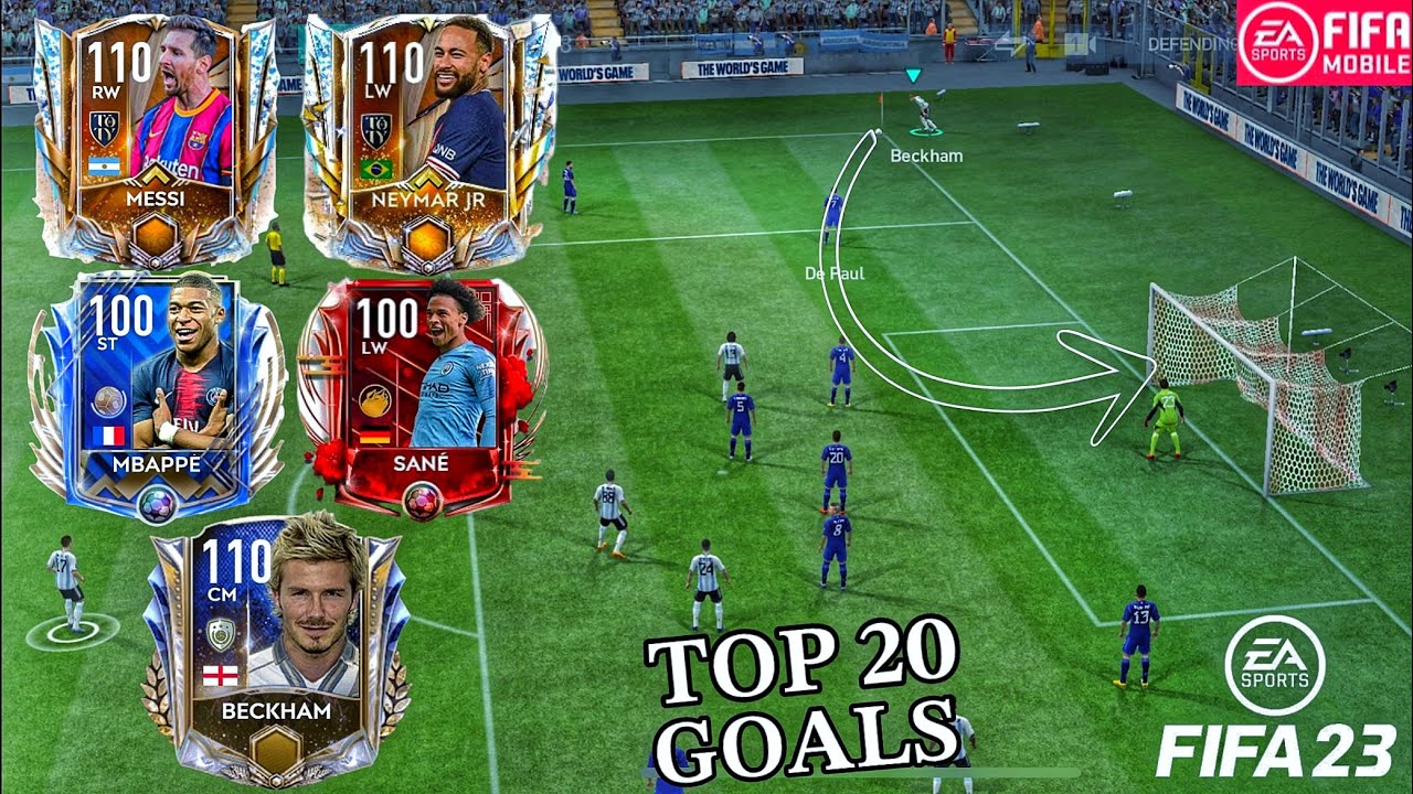 FIFA MOBILE 23 | FIFA MOBILE TOP 20 GOALS #1 | FIFA MOBILE GAMEPLAY | # ...