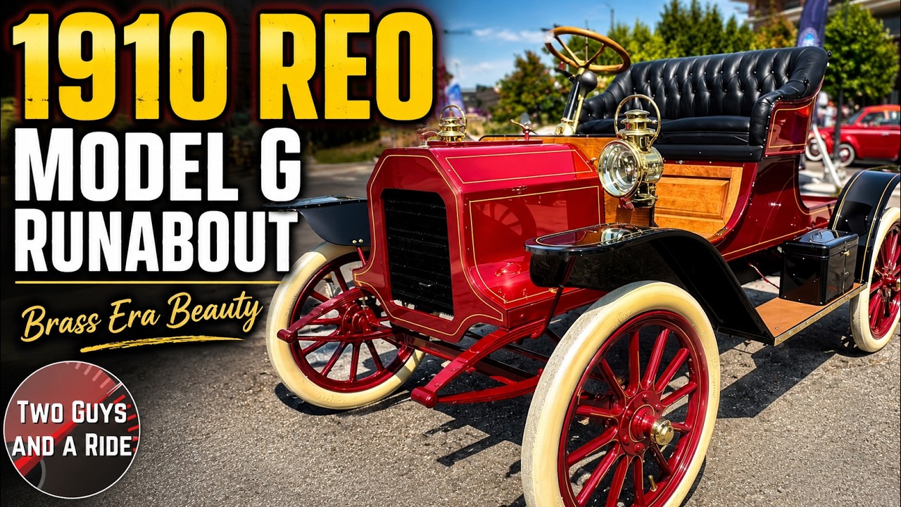 No roof, no doors—just pure brass-era glory on four wheels - 1910 REO ...