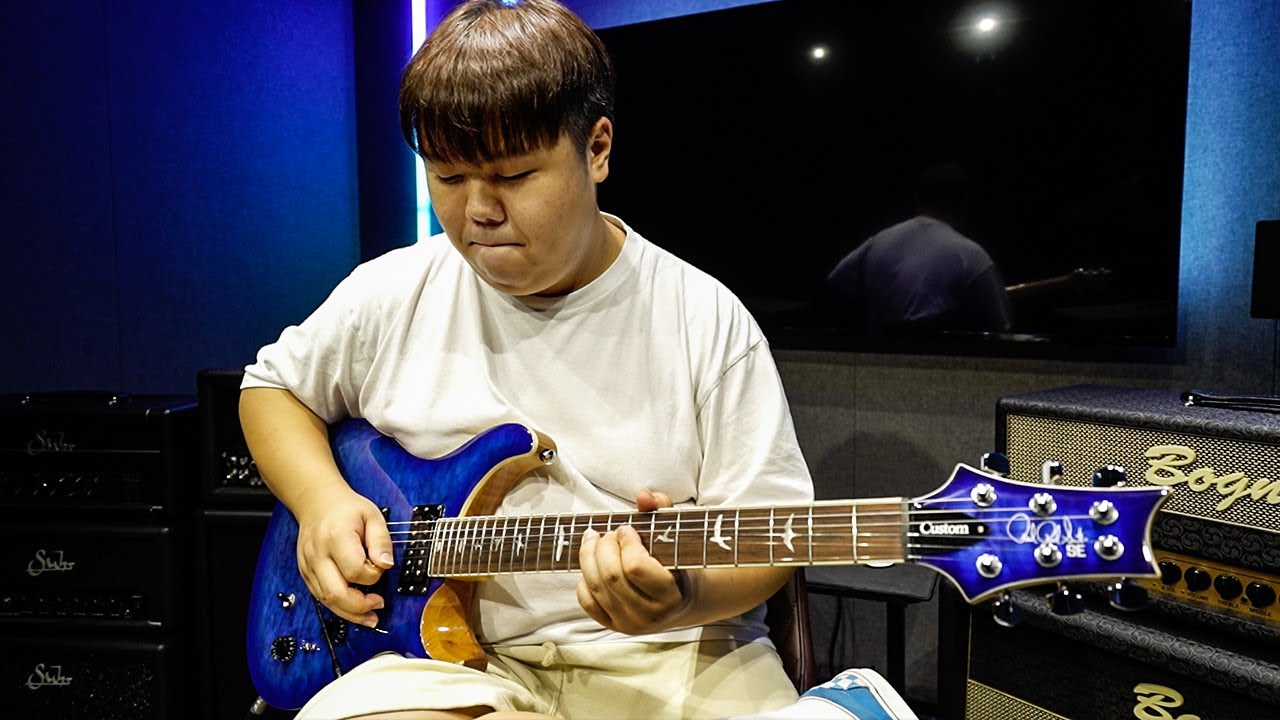 윤준혁 (Junhyeok Yun) - Soulful Ballad Jam I PRS SE Music Force Exclusive Custom 24-08 Quilt LTD ...