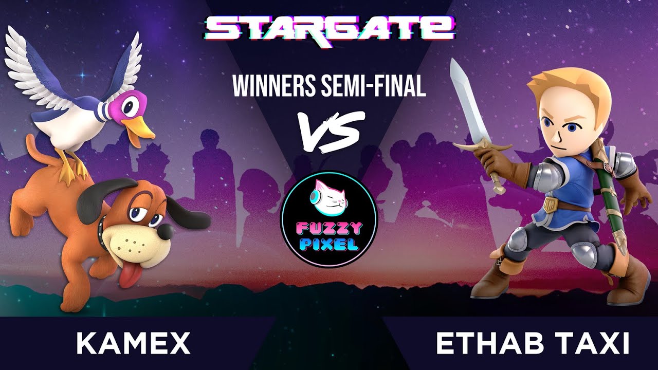 HDR - Kamex (Duck Hunt) vs Ethab Taxi (Mii Swordfighter) - Winners Semi ...
