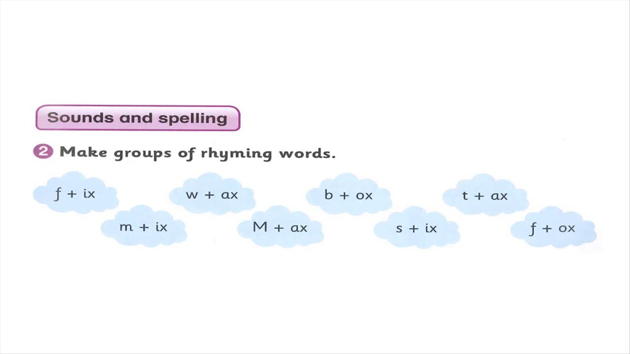 Unit 2 sounds and spelling 2 page 17 - YouTube