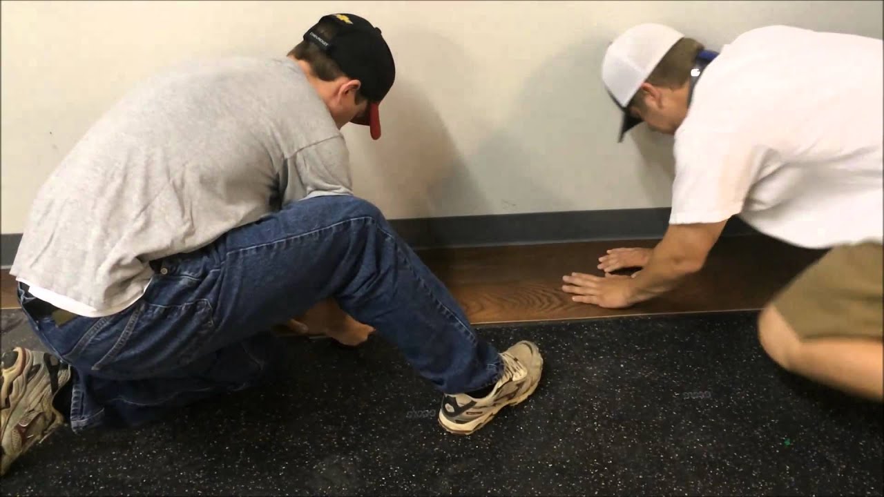 Flexplank Prototype Floating Flooring System Installation - YouTube