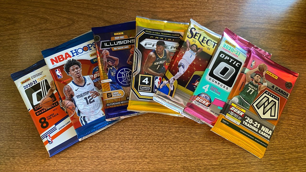 Opening basketball packs from 2020! - YouTube