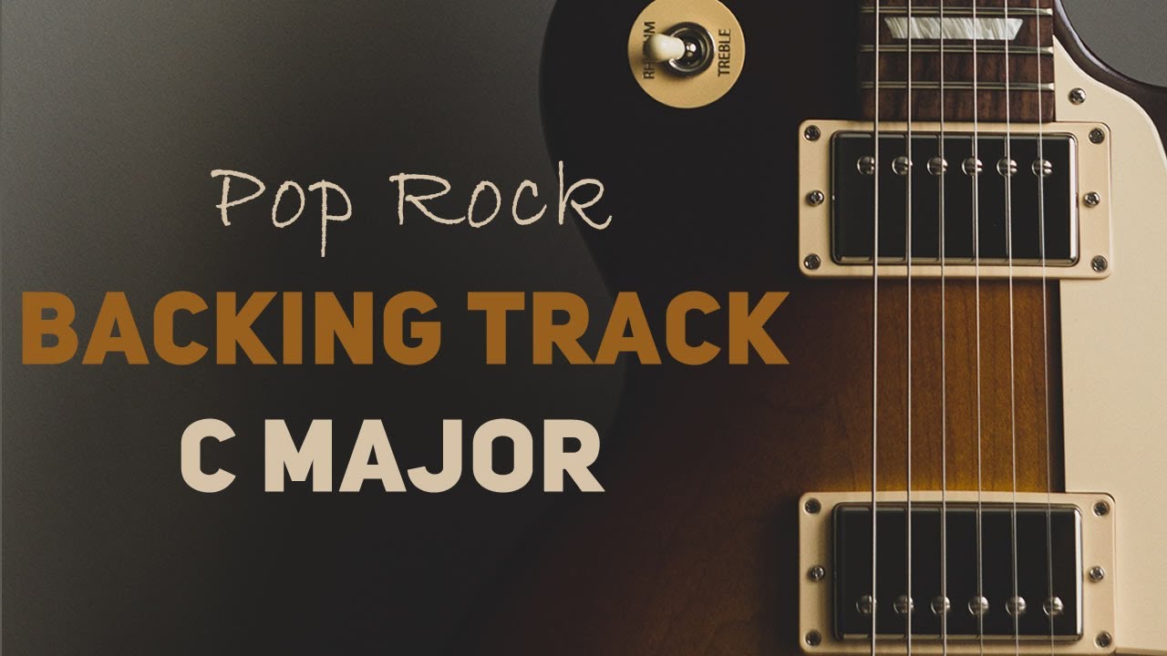 C Major Backing Track | 80 Bpm | Pop Rock - YouTube