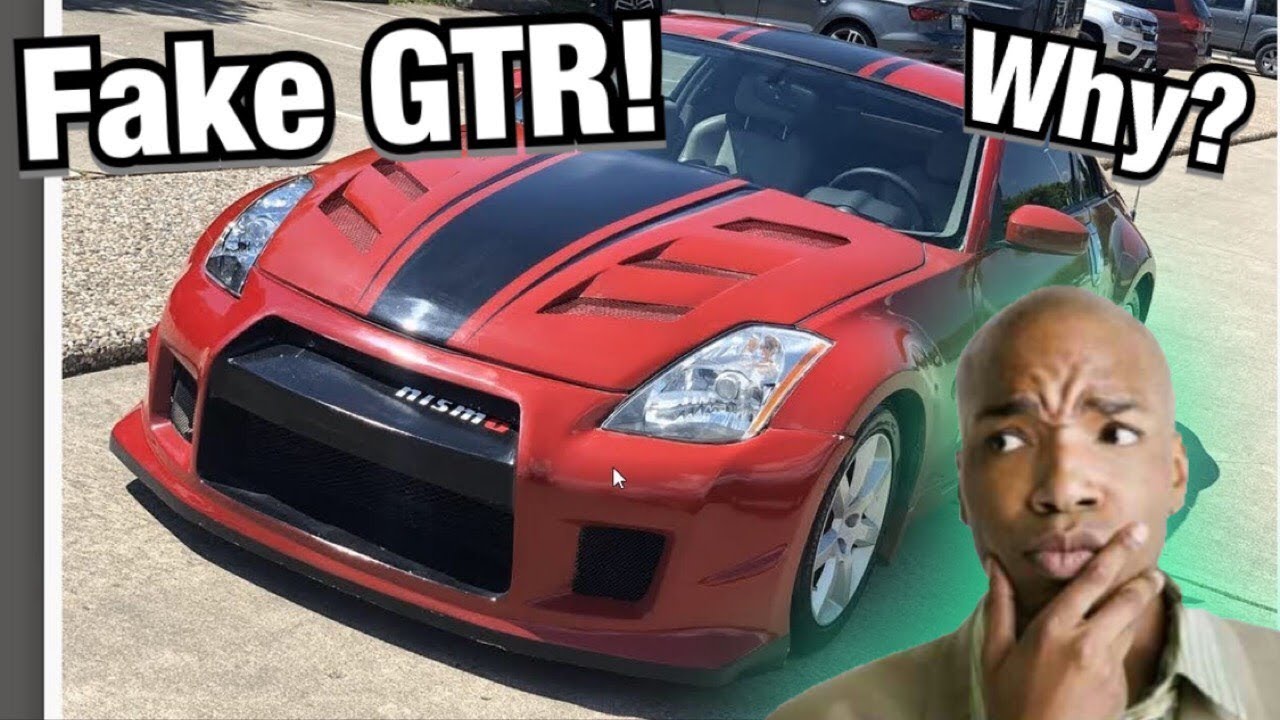 FAKE GTR MADE OUT OF 350Z!!! (Ricer Cars On Craigslist) - YouTube