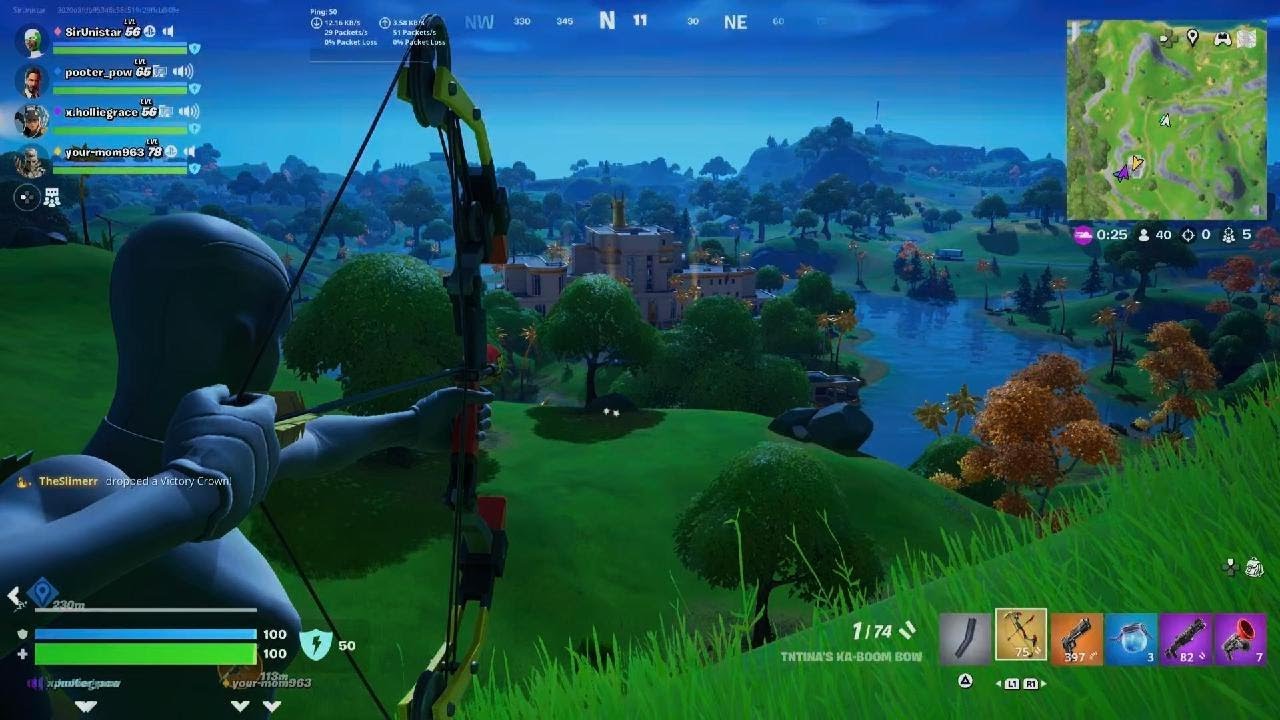 Fortnite Sniped my arrow mid air - YouTube
