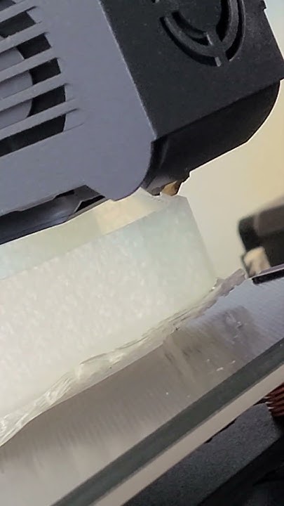 Longer LK5 pro print why it's good to have an adhesion layer #3dprint #longerlk5pro #3dprinting ...