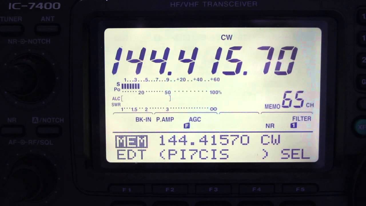 PI7CIS/B 2m beacon - YouTube