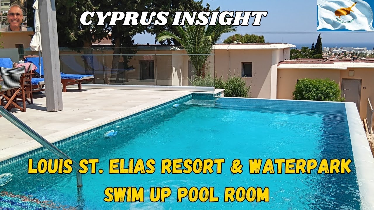Louis St. Elias Resort & Waterpark Protaras Cyprus - Swim Up Pool Room ...