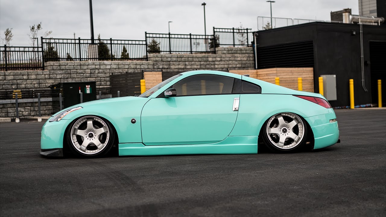 Hasher's Bagged 350Z | CAR CINEMATICS [4K] - YouTube