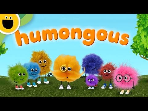 Humongous | Words with Puffballs (Sesame Studios) | Safe Videos for Kids