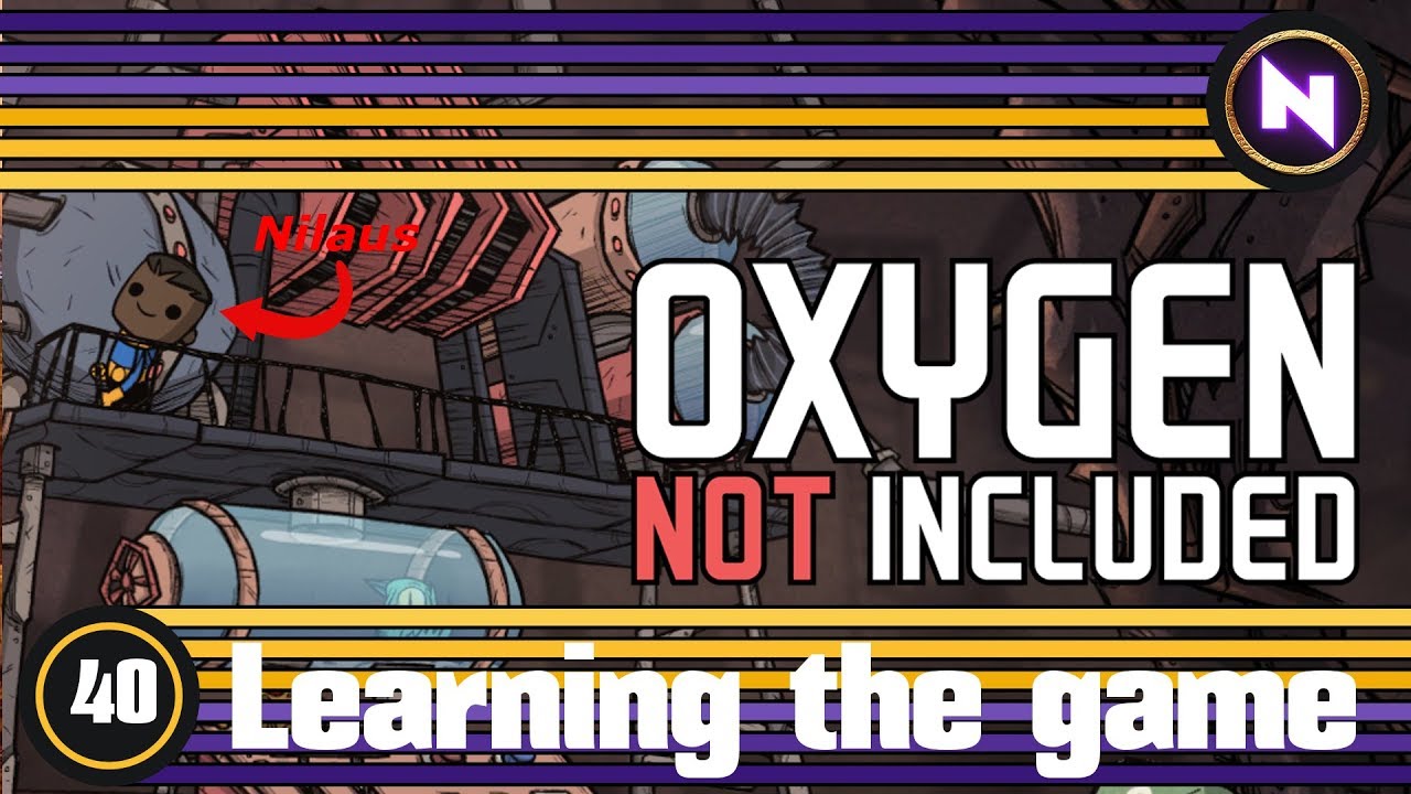 Oxygen Not Included - E40 SLICKSTER ZOO - Learning the game - YouTube